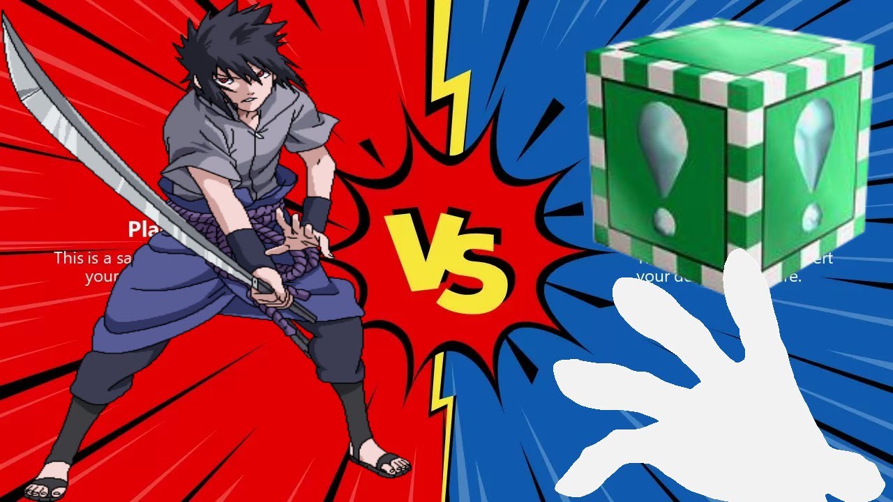 SUPER SMASH BROS CMC PLUS V9 SASUKE UCHIHA VS METAL BOX & MASTER HAND - YouTube