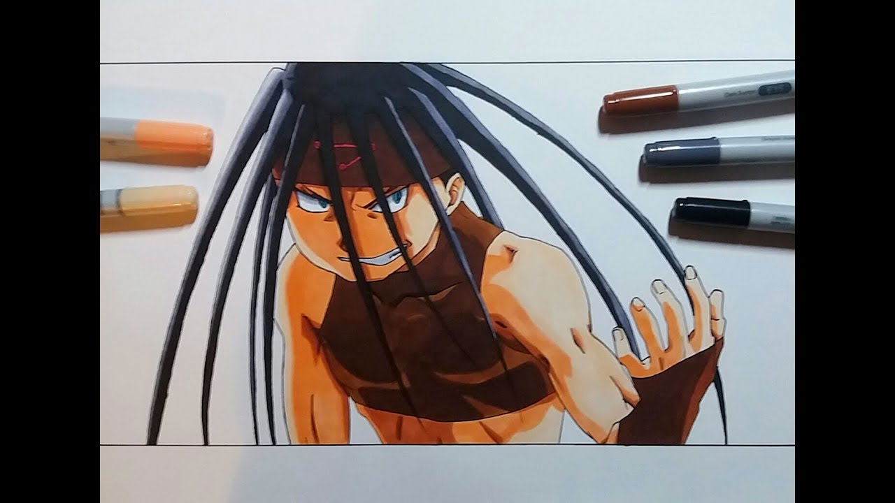 SPEED DRAWING - ENVY - FULLMETAL ALCHEMIST - YouTube