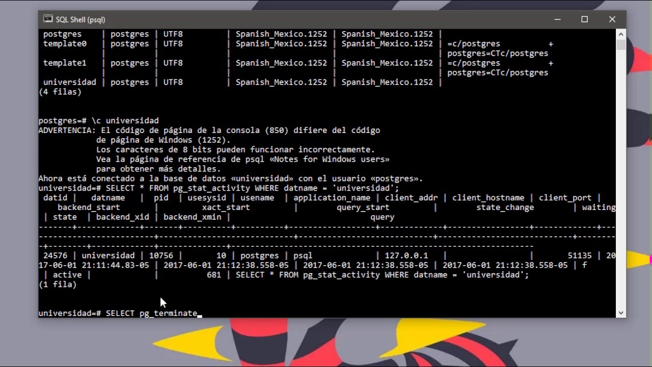 unidad 5 - Administracion de Bases de Datos Tec-Laguna - YouTube