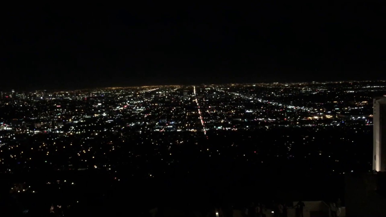 Griffith observatory night view /Hollywood sign - YouTube