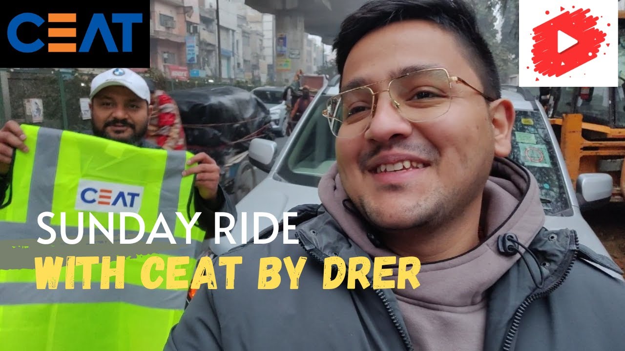 SUNDAY RIDE WITH CEAT BY DRER || RIDING GROUP || HYATT MANESAR RIDE ...