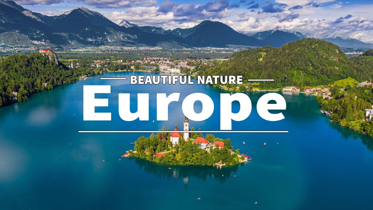 Europe Towns 4K • Scenic Relaxation Film with Peaceful Relaxing Music ...