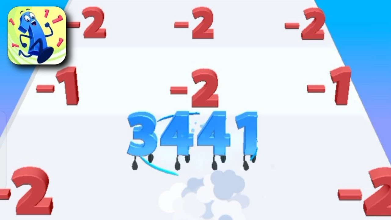 taken more than highest numbers in the run | number run | - YouTube