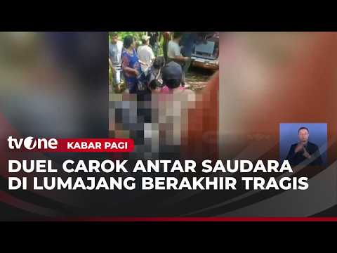 Dua Warga di Lumajang Duel Carok! Satu Tewas | Kabar Pagi