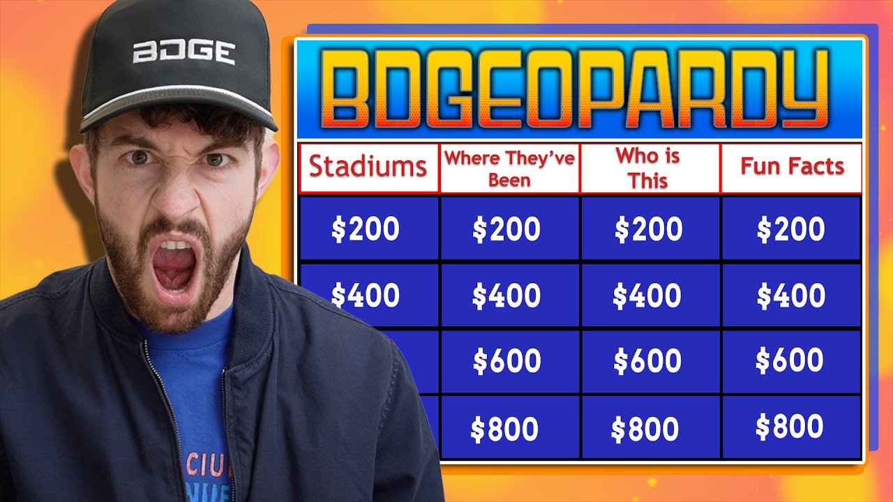 Jack Gets DRAGGED in our Very First NFL Jeopardy - YouTube