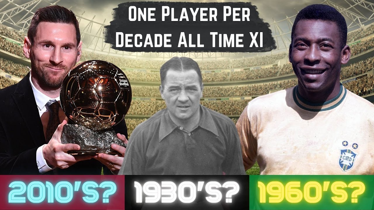 One Player From EACH Decade All Time XI - YouTube