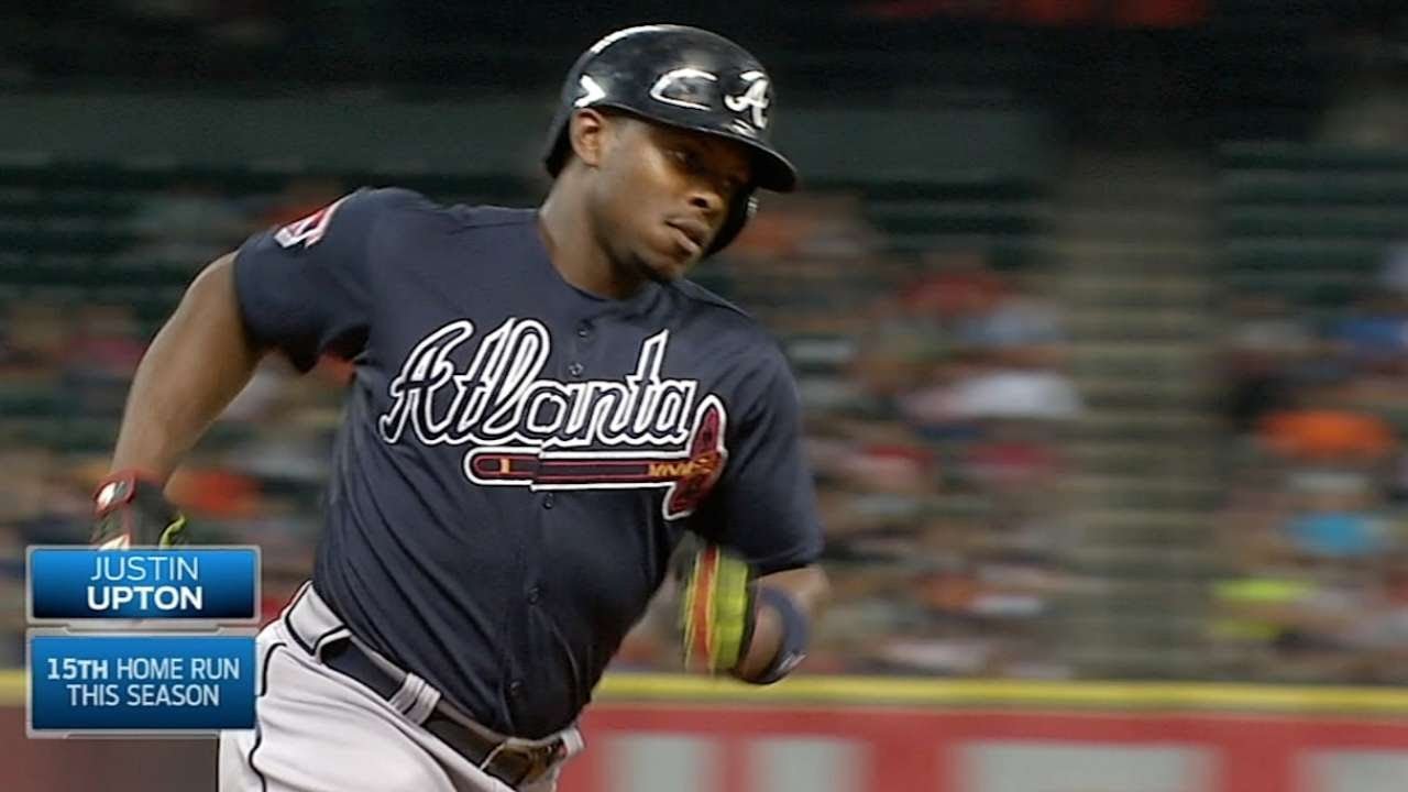 ATL@HOU: Upton brothers hit homers, tie MLB record - YouTube