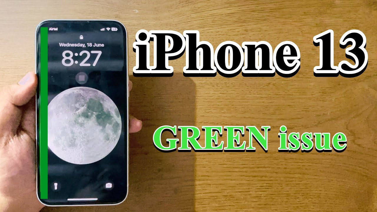 iPhone 13 Green Issue After iOS Update What Exactly issue..? - YouTube