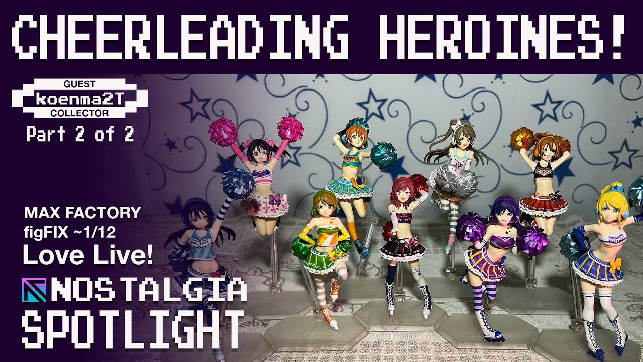 SPOTLIGHT: Love Live! - Complete Set (Cheerleader ver.) - Max Factory 1 ...