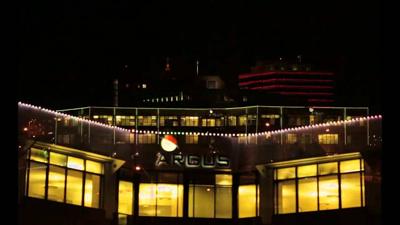 Argus Building by Animated Lighting - YouTube