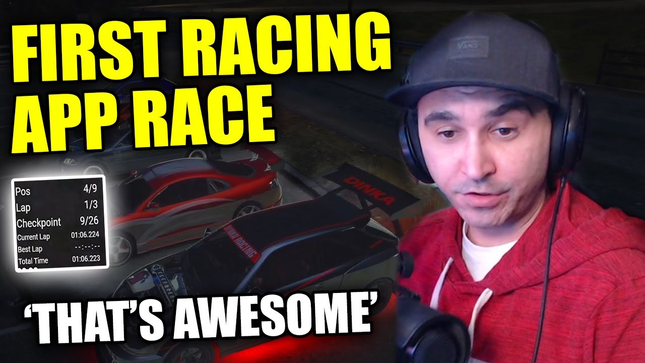 Summit1g THE FIRST RACING APP RACE! - YouTube