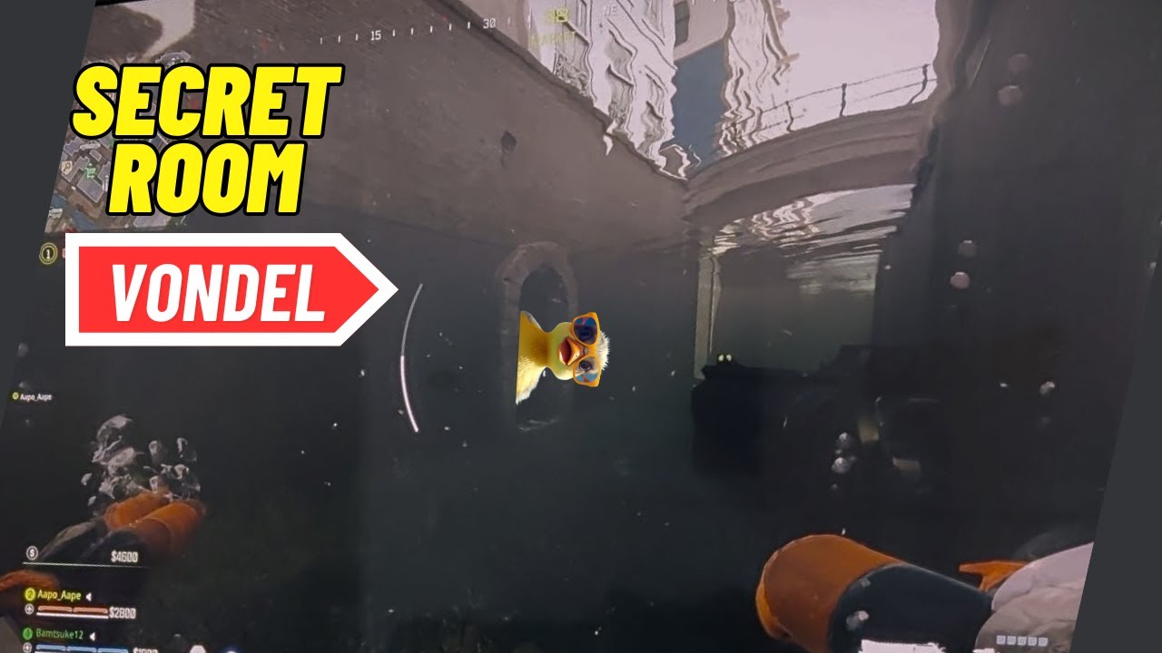 COD Vondel SECRET ROOM Easter Egg - YouTube