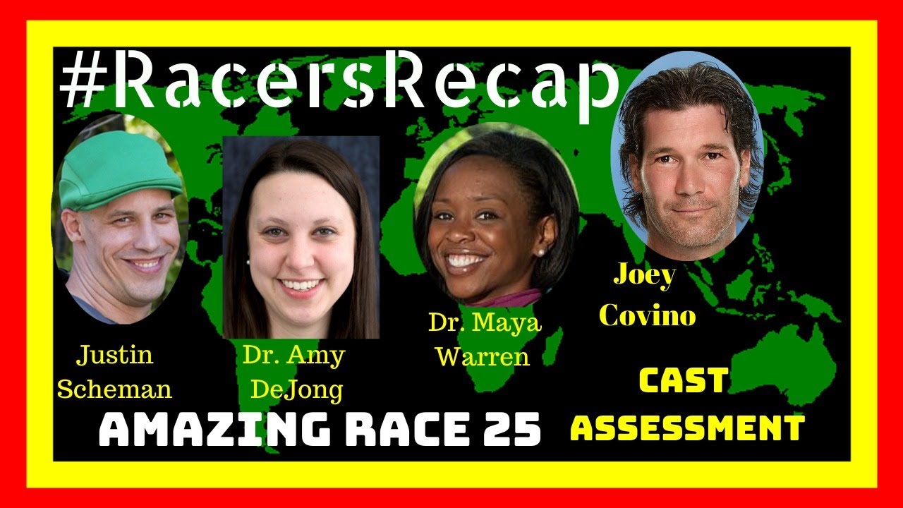 Amazing Race Season 25 Cast Assessment #RacersRecap - YouTube