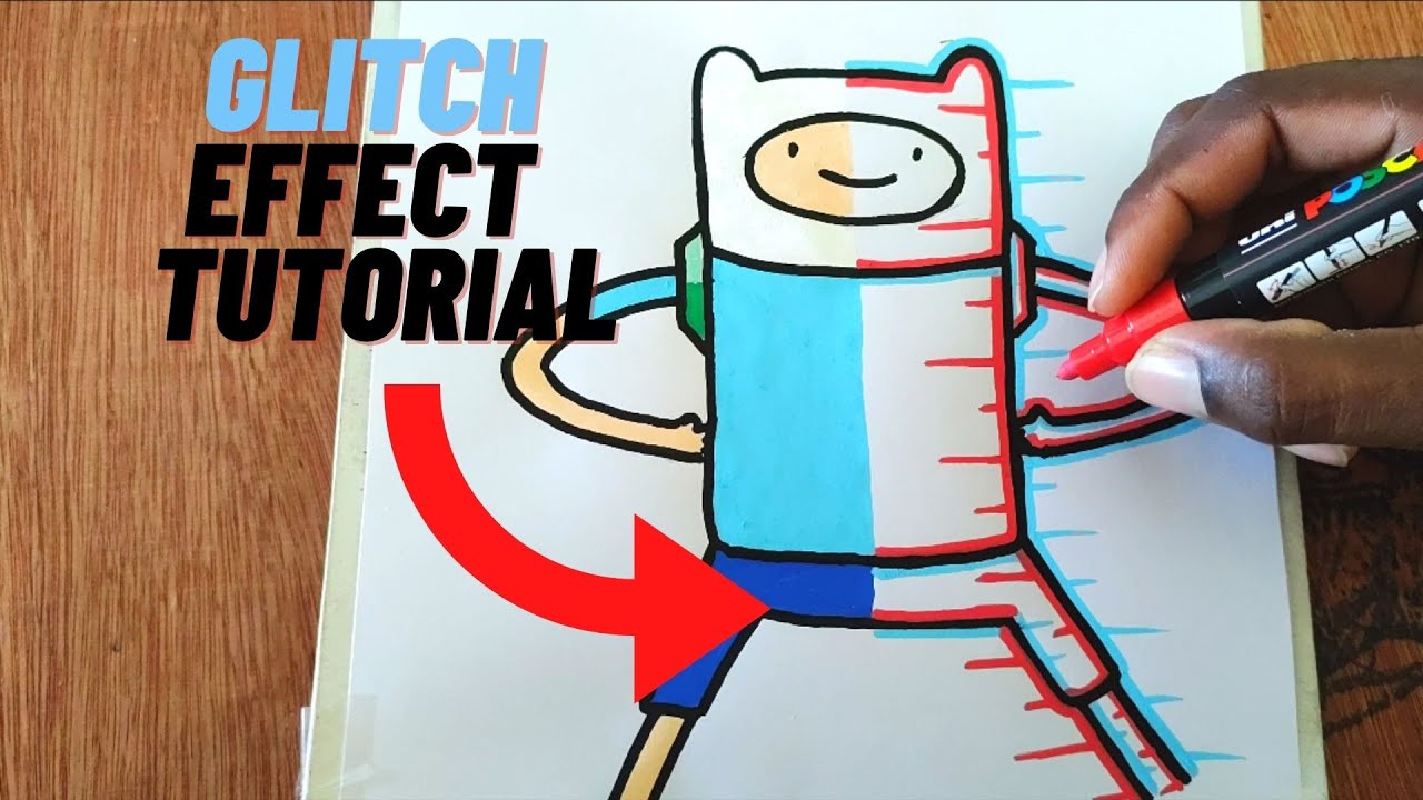 Glitch Effect tutorial | How to do the Glitch Effect. - YouTube