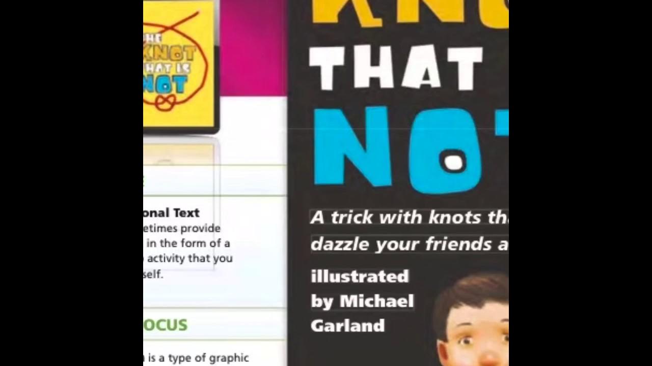 Thé Knot that is Not Journeys 6th Grade - YouTube