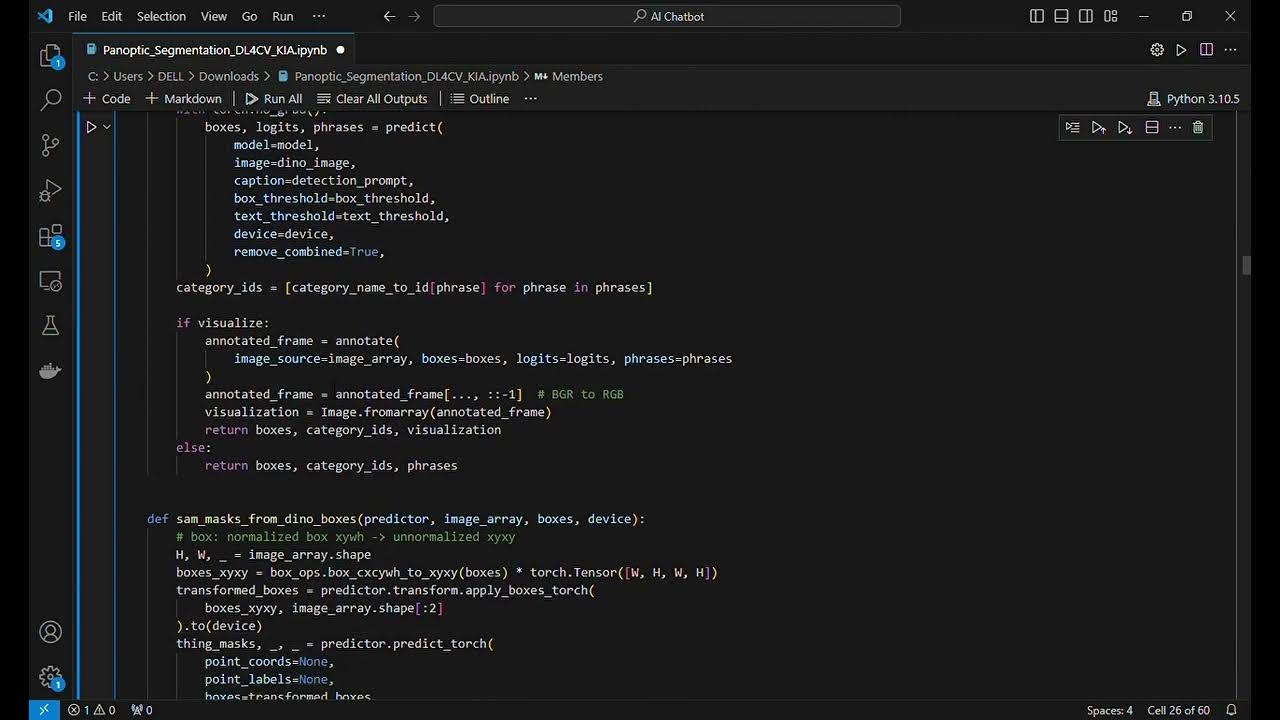 Panoptic Segmentation DL4CV - YouTube