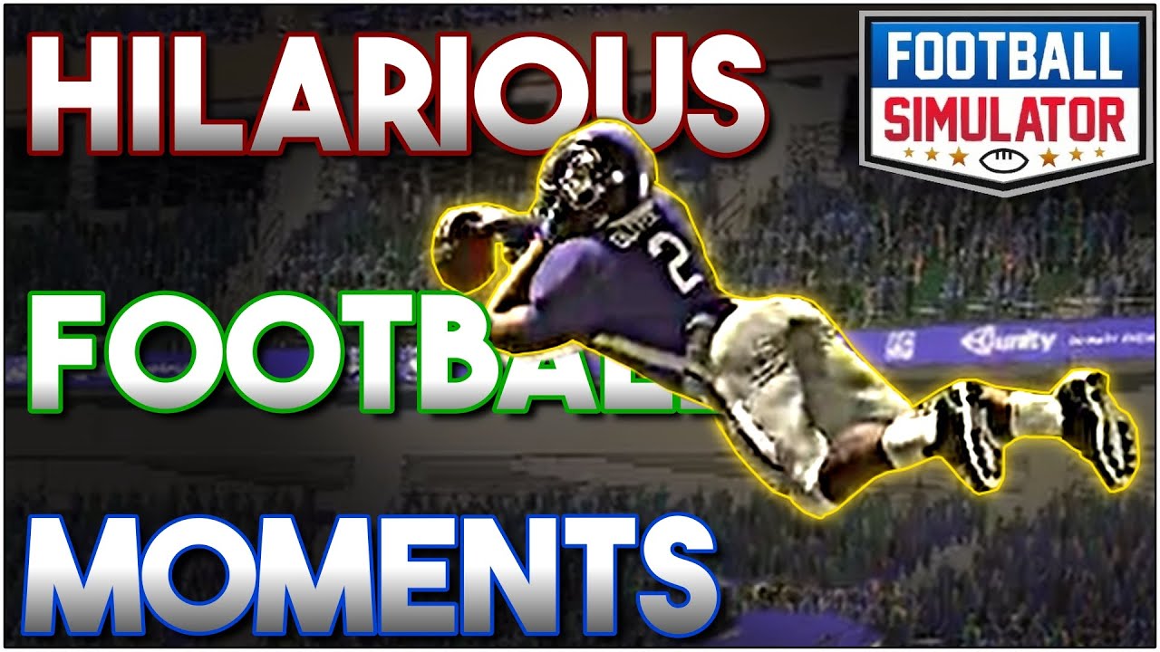 Football Simulator - Funny Moments & Most HILARIOUS Plays - YouTube