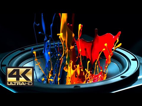 4K HDR 60FPS: LG Cymatic Jazz HDR10 4K Demo