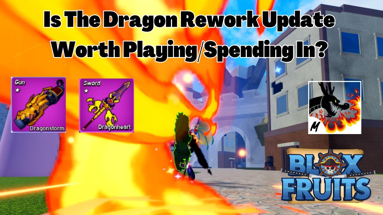 Is The New Dragon Rework Update Worth Playing? Blox Fruits - YouTube