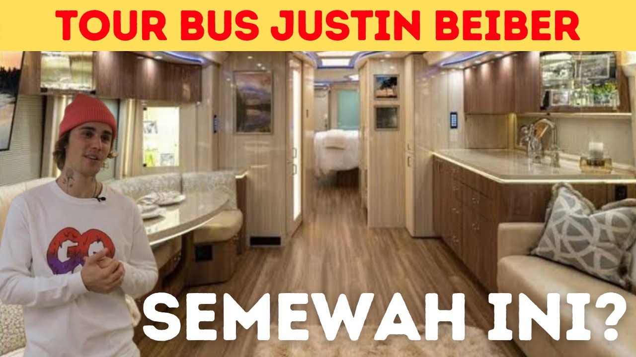 KITA LIHAT YUK! JUSTIN BIEBER BUS TOUR - YouTube
