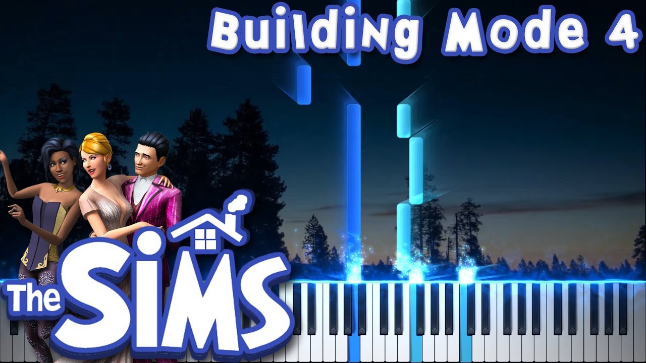 The Sims - "Building Mode 4" (Original Soundtrack) - Piano tutorial ...