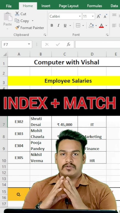 Master Index Match Function in Excel | Reverse Lookup in Excel | Boost Your Excel Skills in 1 ...