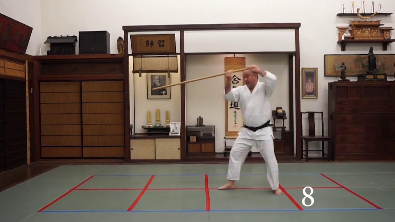 Aikido Center of Los Angeles basic 31 jo kata - YouTube