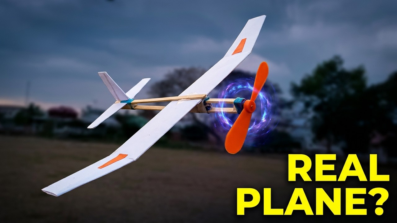 Is This A Real Plane Or An Elaborate Remote Control tracker? - YouTube