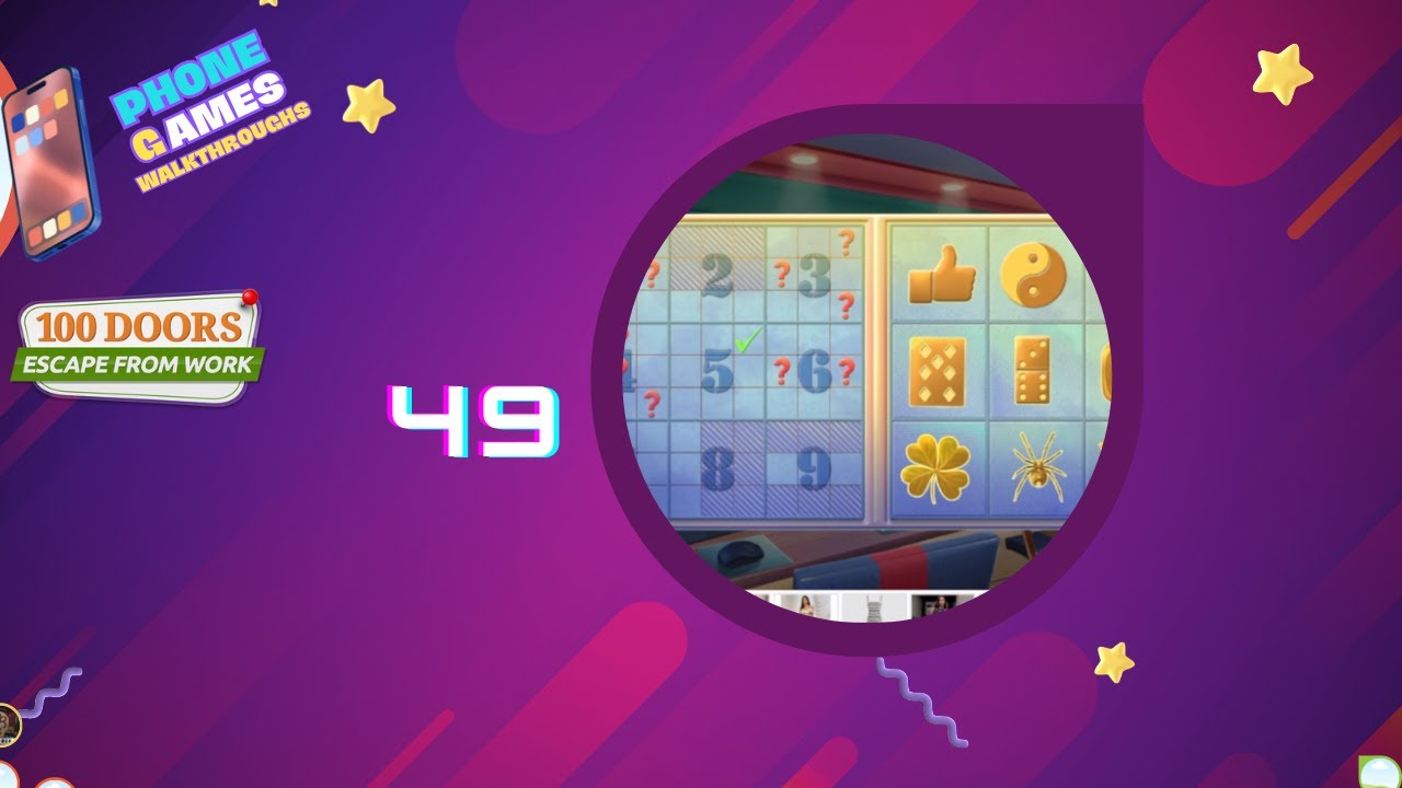 100 Doors Escape From Work Level 49 Youtube