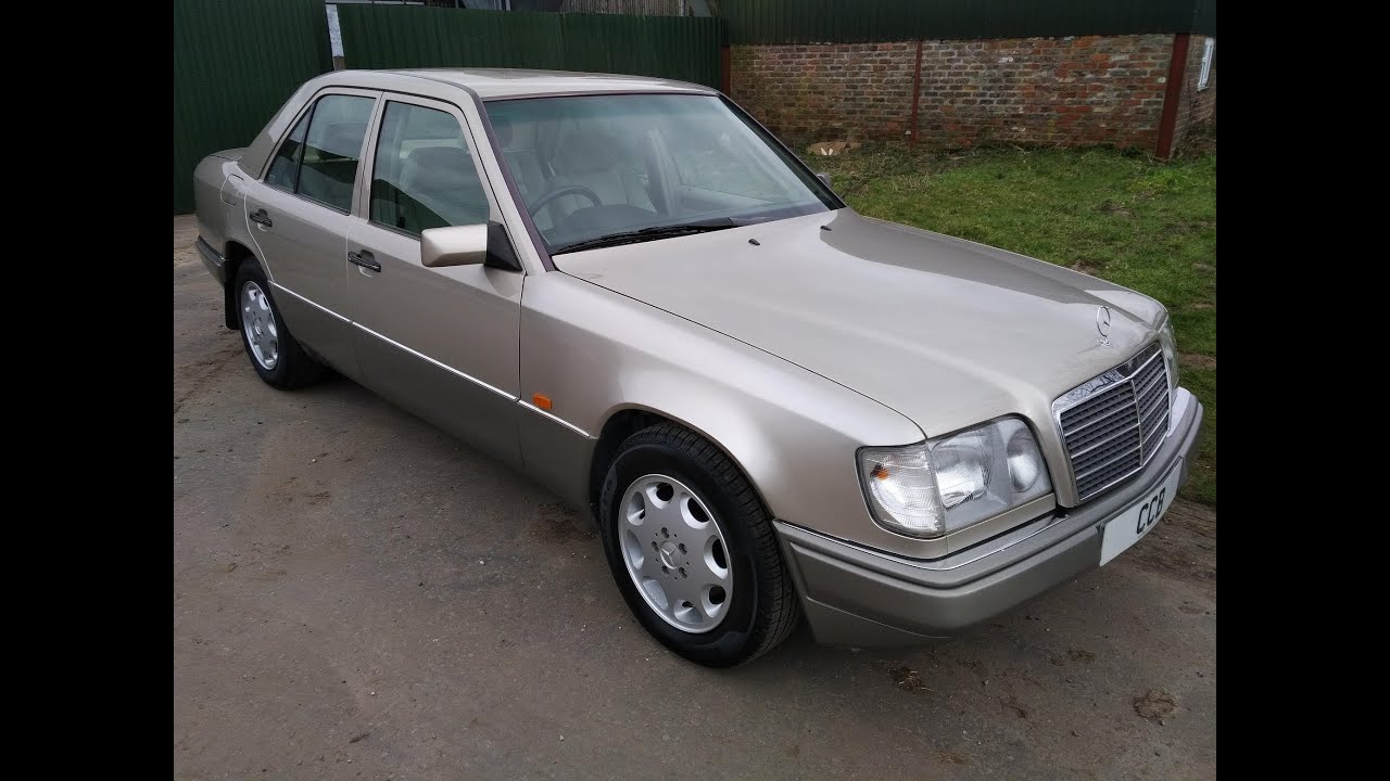1994 Smoke Silver Mercedes W124 E220 Saloon Part 1 - SOLD - YouTube