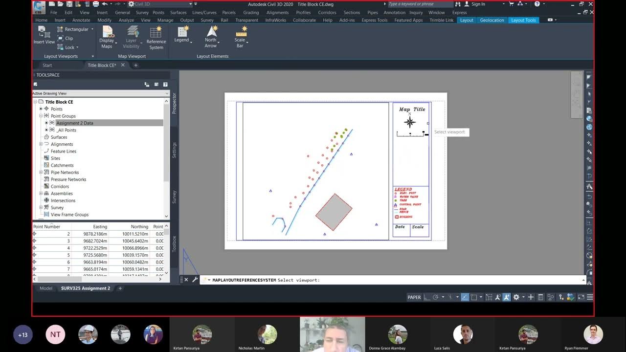 W3 L1 Civil 3D Creating a map Assignment 2 Part 3 and Contour lines - YouTube