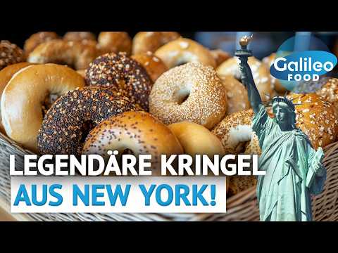 Der BESTE Bagel? Das LEGENDÄRE Gebäck aus New York | Galileo Food