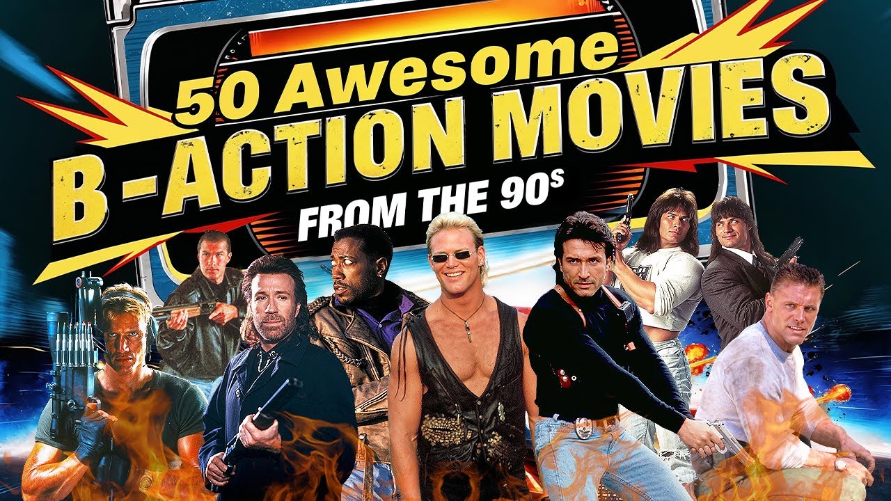 Mullets & Mayhem: 50 Beautifully Cheesy ’90s B-ACTION Movies! - YouTube