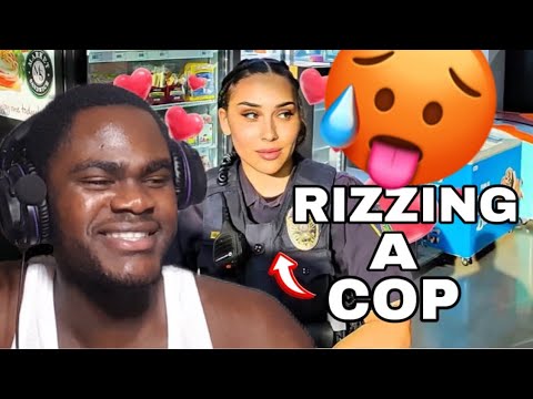 BRO RIZZ A BADDIE COP - YouTube