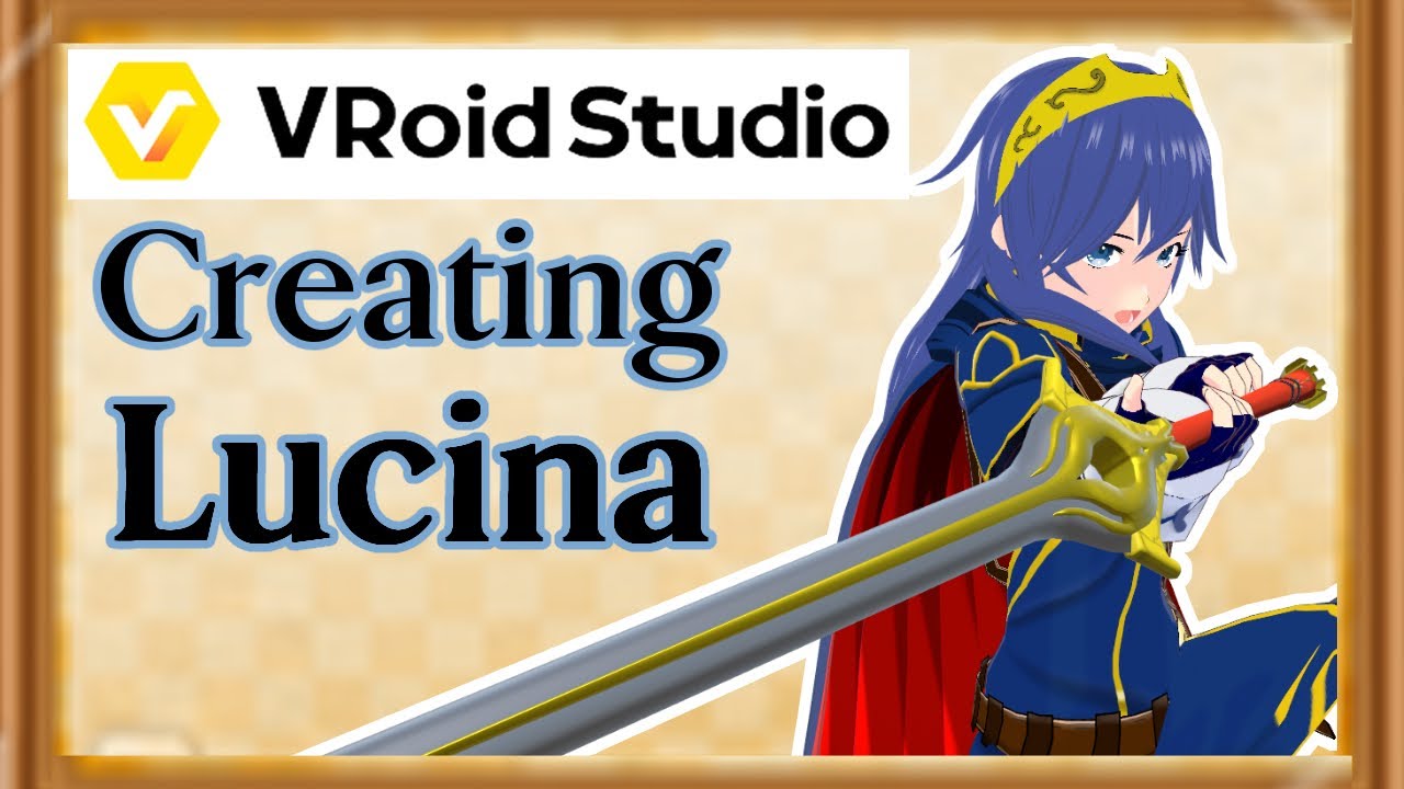 Lucina #vroidstudio model - YouTube