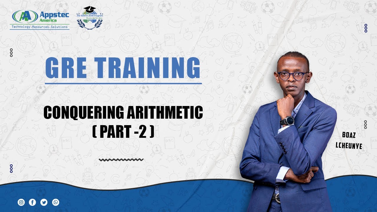 GRE Training| Acing Arithmetic in the GRE Quantitative Section (Part Two) - YouTube