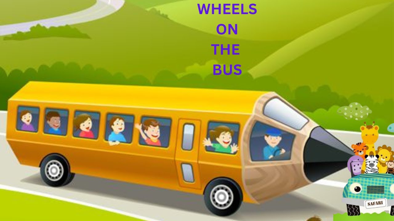 Wheels On The Bus / Wheels on The Bus Nursery Rhymes / Wheels On The ...