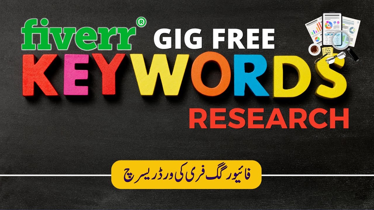Keyword Research for Fiverr Gig Free - YouTube
