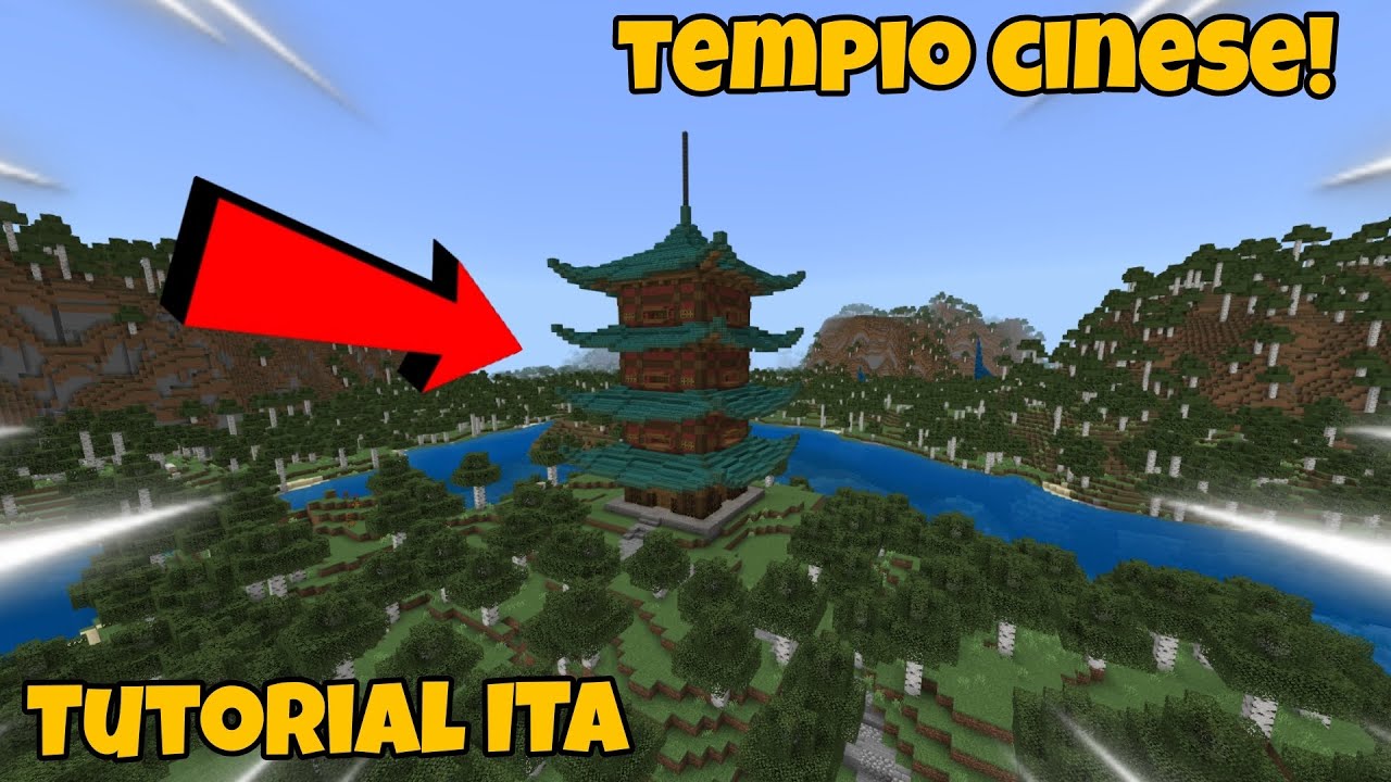 Come costruire un TEMPIO CINESE/Giapponese su Minecraft - tutorial ITA ...