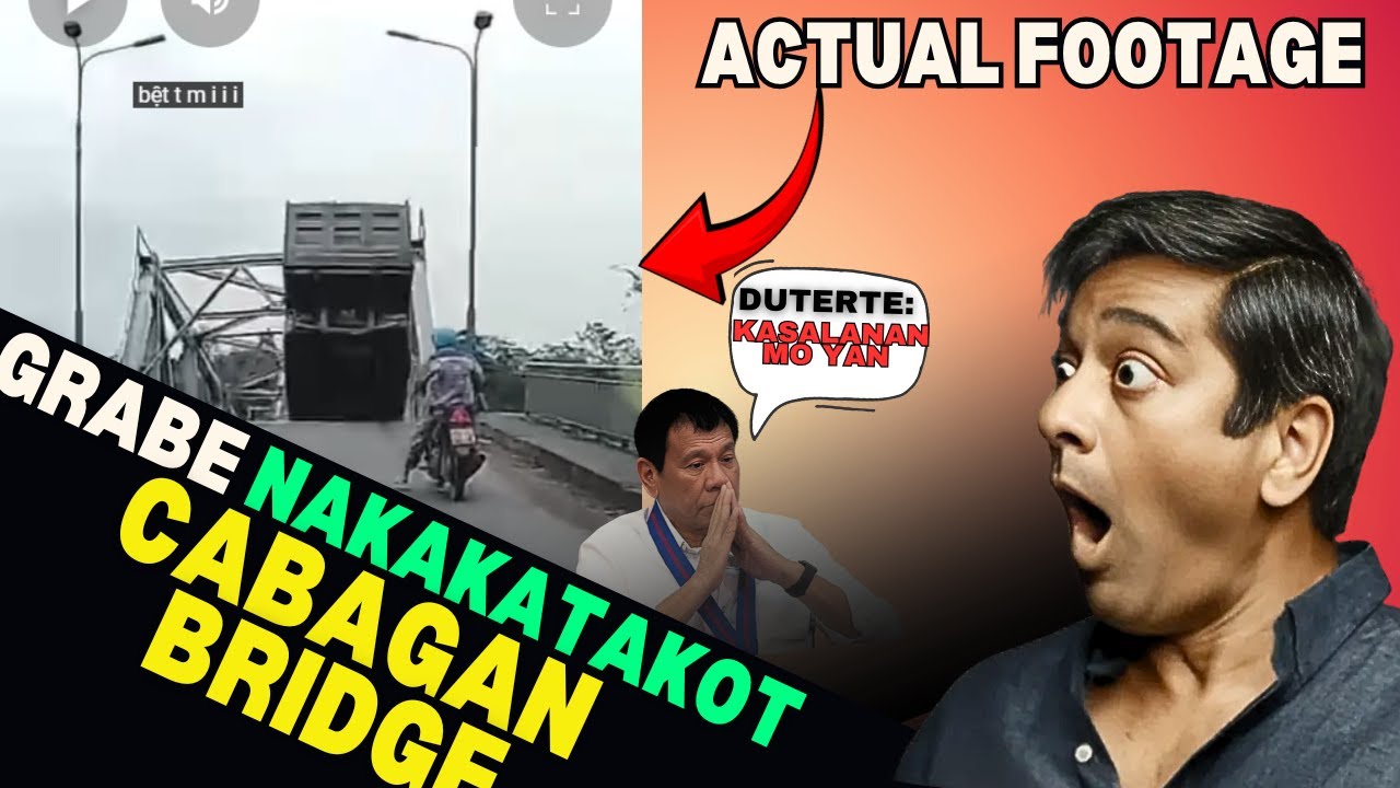 GRABE TO: ACTUAL FOOTAGE OF COLLAPSED BRIDGE OF CABAGAN ISABELA - YouTube