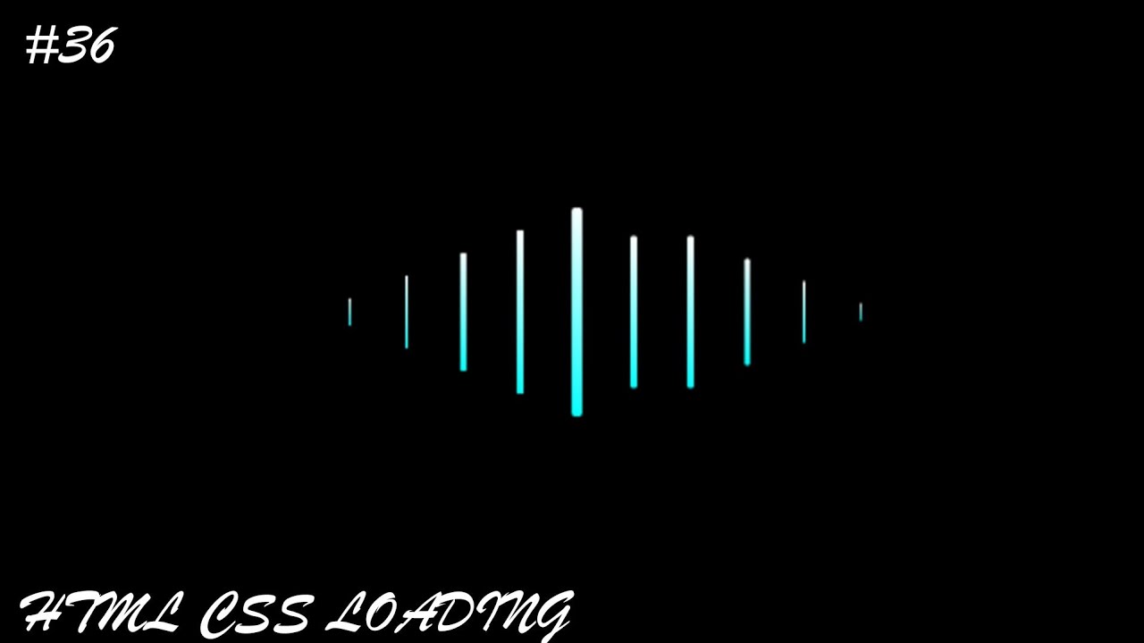 Html Css Loading Tutorialpinkweb0 Html Css Youtube 4824