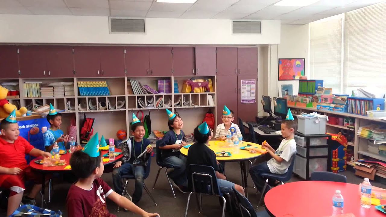 Drake 2nd grade birthday party - YouTube