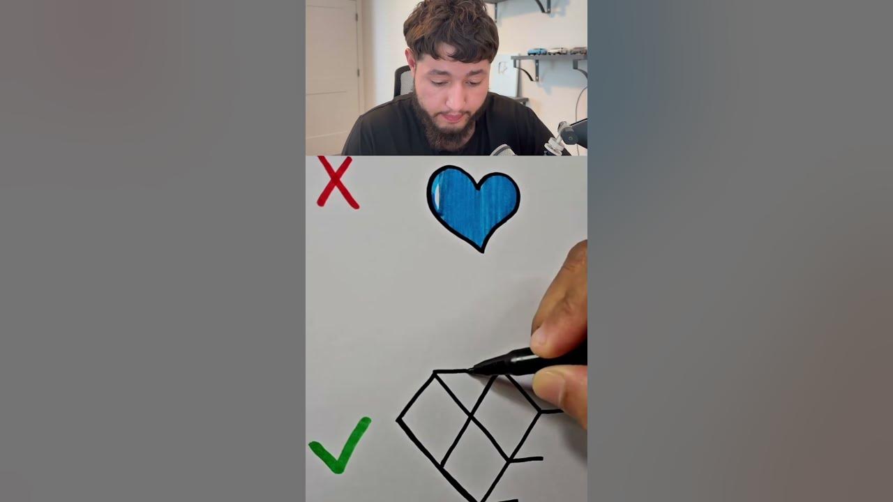How To Draw A Hearts - YouTube