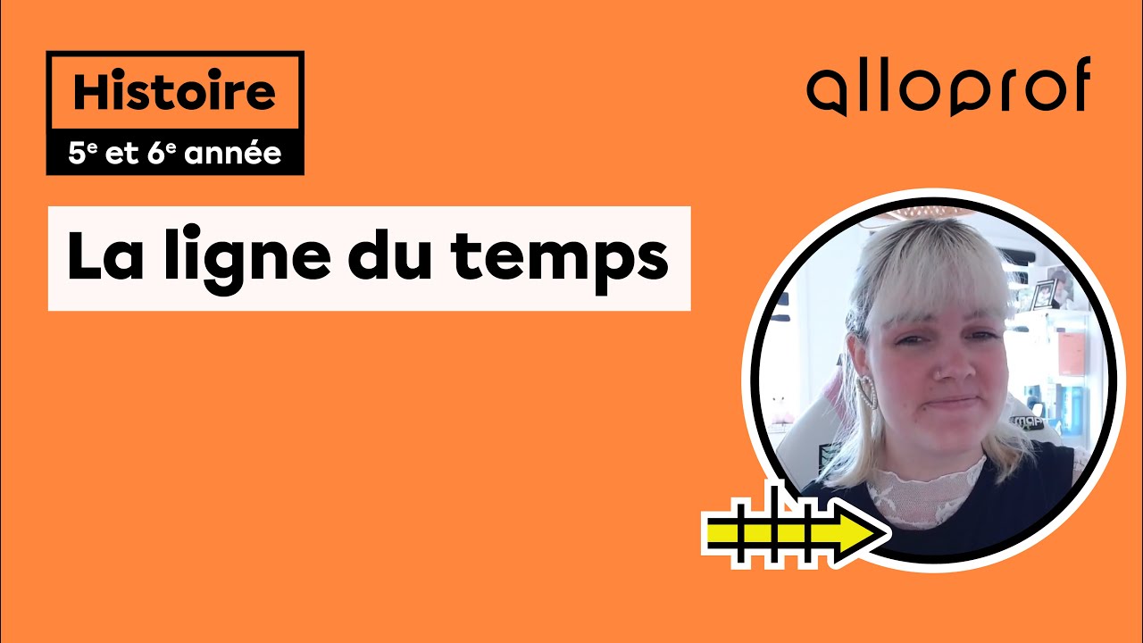 La ligne du temps | Univers social | Primaire - YouTube