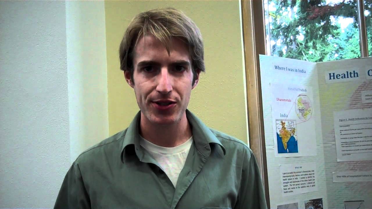 Daniel Parecki '12: Student Summer Research Symposium, Fall 2011 - YouTube