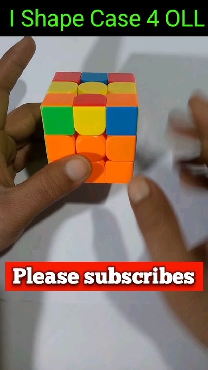 How to Solve I Shape Case 4 OLL on Rubik's cube - YouTube
