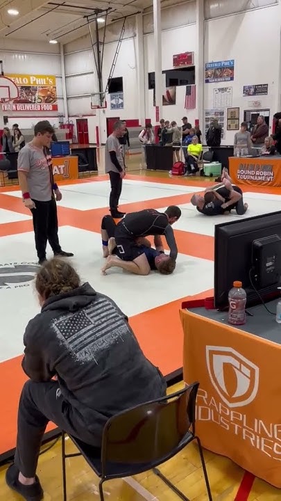 Austin Montgomery | Grappling Industries WI Dells | Dec '24 | 155lbs White Belt Gold Medal 1st ...