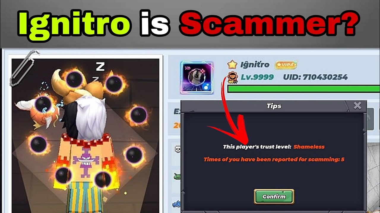 🤯Ignitro is Scammer?🤯 Truth Revealed⚠️ #blockmango #bmgo #skyblock # ...