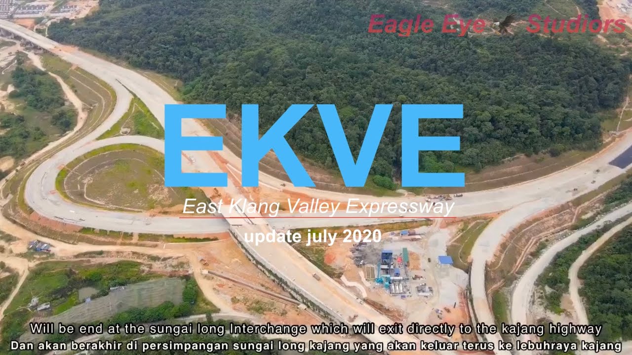 Bandar mahkota cheras Interchange EKVE higway progress update ( july of ...