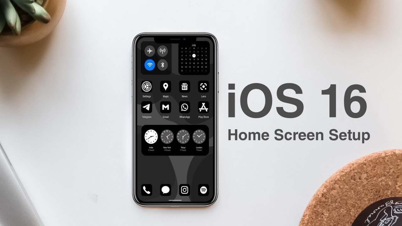 ios 16 launcher | ios 16 launcher for android - YouTube